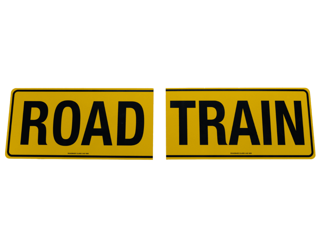 Strong Road Train 2 Piece Sticker Set