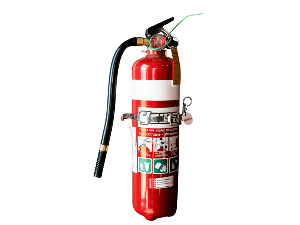 ABE Dry Powder Fire Extinguisher - Ideal for Garages and Boiler Rooms