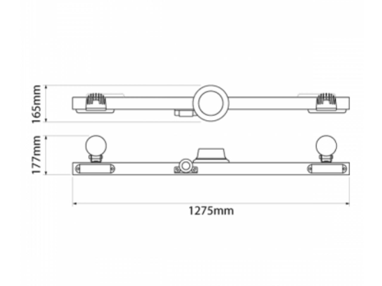 High-Quality Minebar with Worklamps - Euroka Lighting