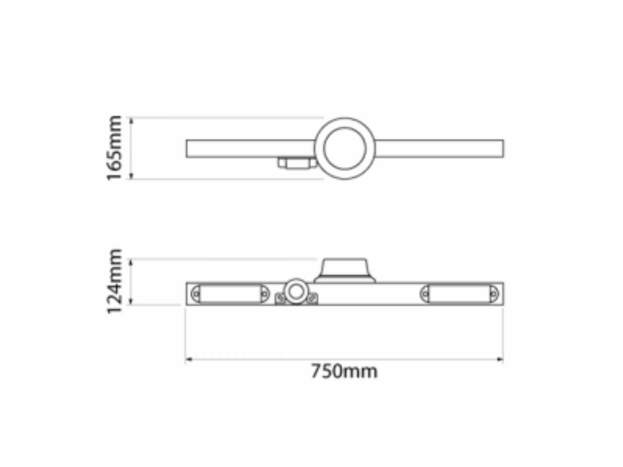 High-Quality 750mm Minebar with Multiple Mounting - MineBase