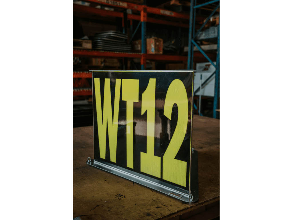 ID Rooftop Triangle Sign - Advance Global