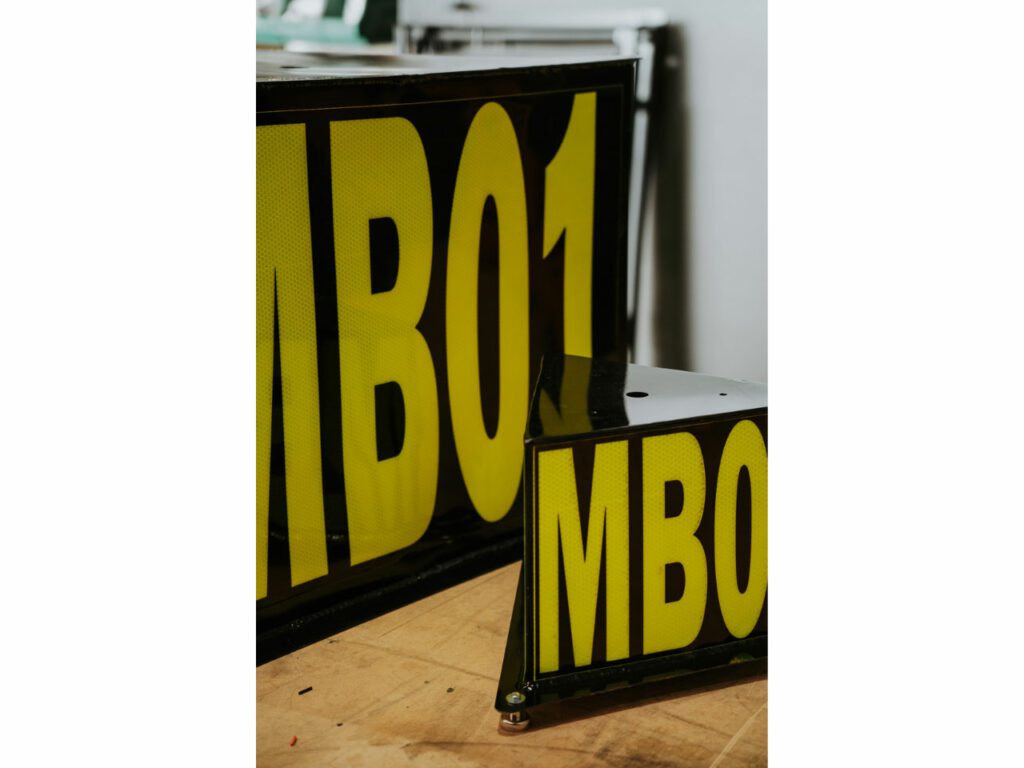 ID Rooftop Triangle Sign - Advance Global