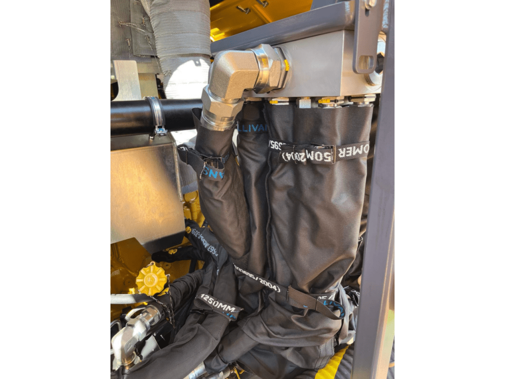 Fast & Easy Velcro Hydraulic Hose Wrap - Efficient Plus!