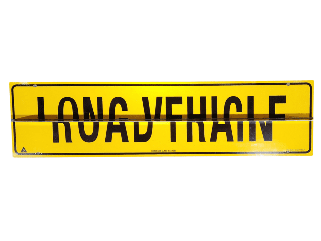 Long Vehicle/Road Train Flip Hinged Sign - RoadBase