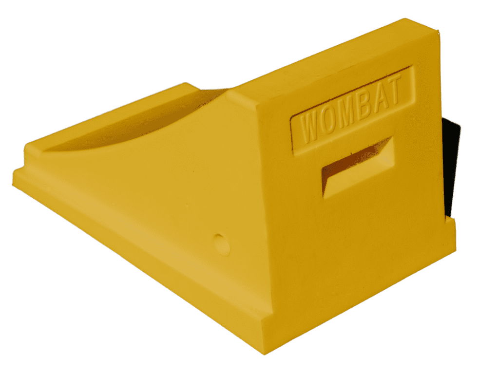 Heavy-Duty 40T Wheel Chock - Ensure Vehicle Safety